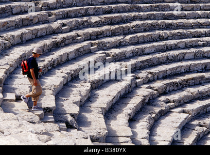 Segesta Amphitheatre, Day Stock Photo - Alamy