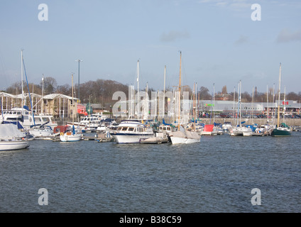Preston Docks & Marina, Riversway, Preston, Lancashire, England, United ...