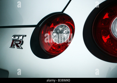 Nissan GTR tail lights Stock Photo - Alamy