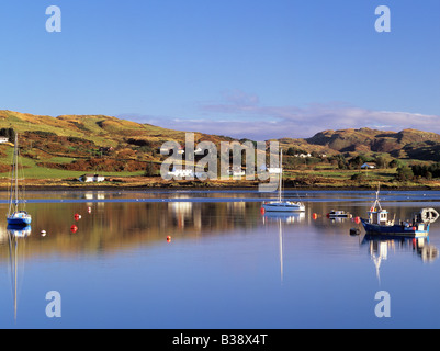 Balvicar village on the Isle of Seil Stock Photo - Alamy