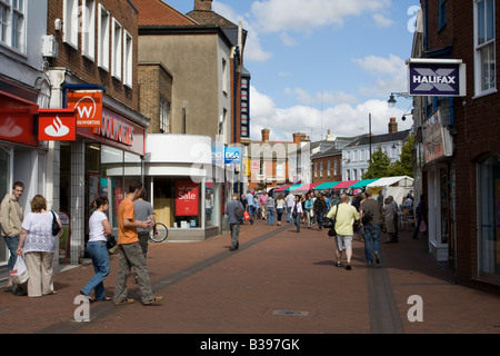 Town centre shops Spalding South Holland Lincolnshire England Stock ...