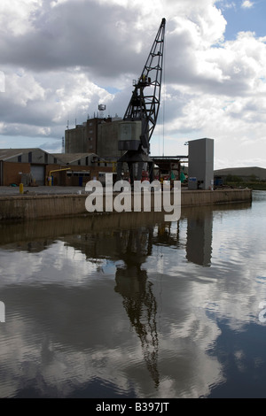 port of boston the wash the haven boston lincolnshire england Stock ...