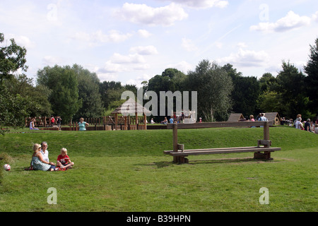 Childrens play park Rufford Abbey and Country Park Stock Photo - Alamy