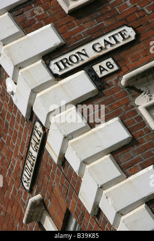 City of Derby, England. Sadler Gate pedestrianised zone within the ...