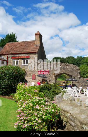 The Anchor Pub, Tintern, Monmouthshire, Wales, United Kingdom Stock ...