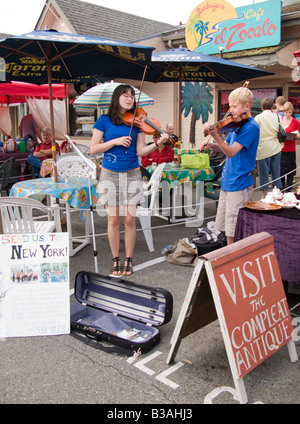 the Saturday Market, Salt Spring Island, British Columbia, Canada Stock ...