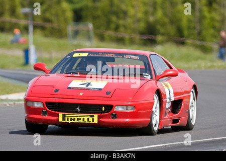 Racing Ferrari F355 Knockhill Fife Scotland 2008 Stock Photo - Alamy