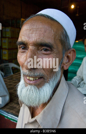 Pakistan, Gilgit, Old Man Stock Photo - Alamy