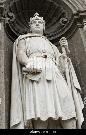 Statue of Joachim Murat, western façade side of the Royal Palace ...