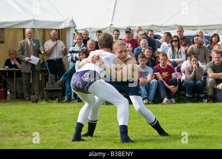 Cumberland Wrestling at Grasmere sports which is a traditional country ...