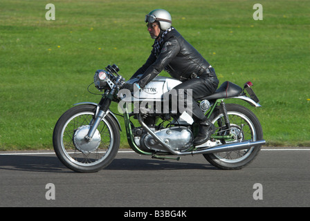 Triton Café racer motorcycle. Triumph / Norton motorbike. Classic ...