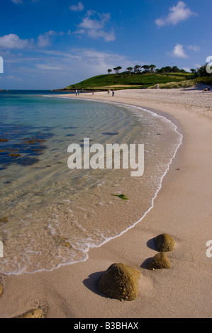 Pelistry Beach; St Mary's; Isles of Scilly; UK Stock Photo - Alamy