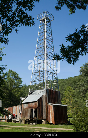 Titusville, Pennsylvania - The Drake Well Museum and Park, where in ...
