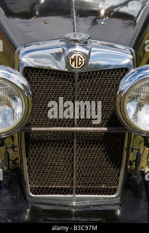 1930s MG Radiator badge Stock Photo - Alamy