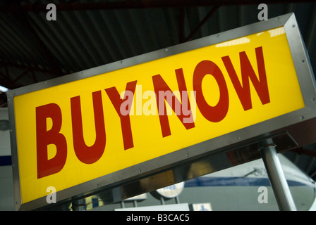 Buy now, pay later sign outside a retail store Stock Photo - Alamy