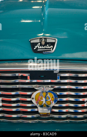 The front Grill of an Austin 7 with AA badge Stock Photo - Alamy