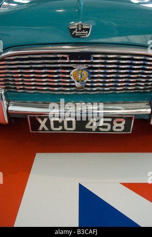 Austin Mini car with British Union Jack bodywork Stock Photo - Alamy