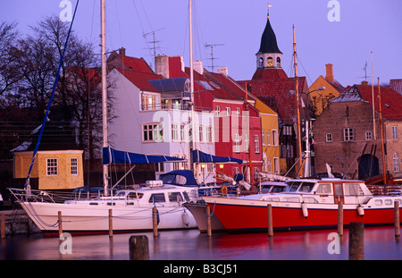 Faaborg harbour, located in Denmark, was an important port during the ...