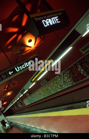 Italy Campania Naples - Subway Salvator Rosa metro - art installations ...