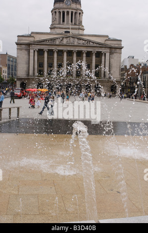 City Hall Plaza fountain , Fountains. Edmund L. Mitchell Collection ...