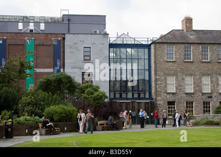 Republic of Ireland, Dublin, Chester Beatty Museum at the castle garden ...