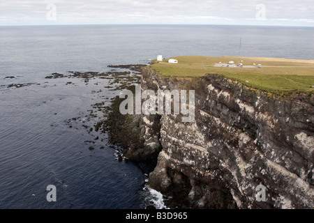 Lighthouse at the westernmost point of Europe, Bjargtangar, Iceland Stock Photo - Alamy