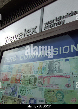 foreign currency exchange point Stock Photo - Alamy