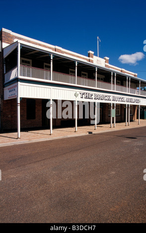 The Brick Hotel Quilpie Queensland Australia Stock Photo - Alamy