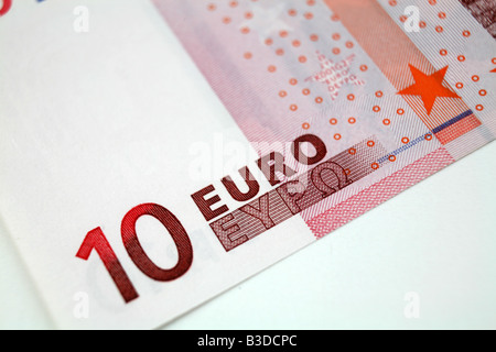 The front and back of a ten Euro bank note Stock Photo - Alamy