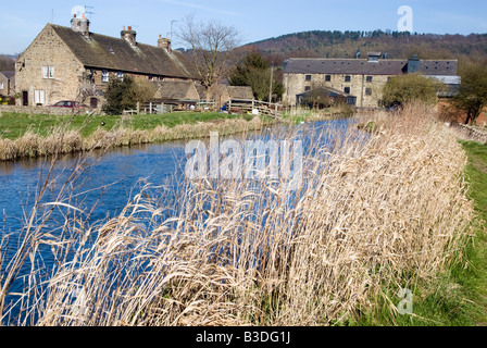 Caudwells working Flour Mill at Rowsley in Derbyshire "Great Britain ...