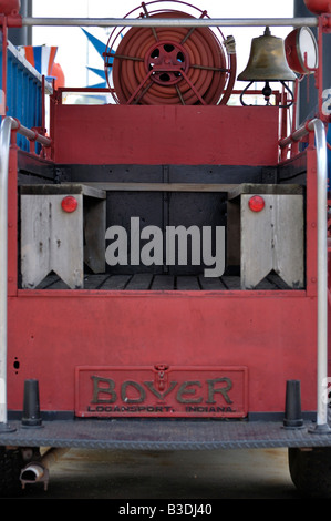 Antique 1930 Studebaker fire engine Stock Photo - Alamy
