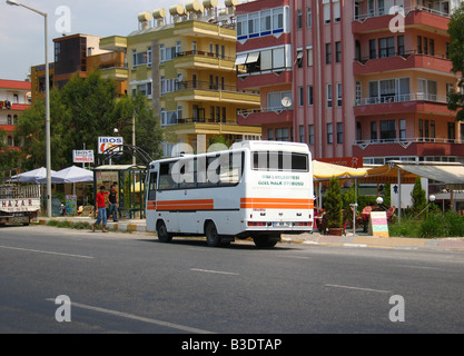 Bus Dolmus main mode of public transport in Turkey Stock Photo - Alamy