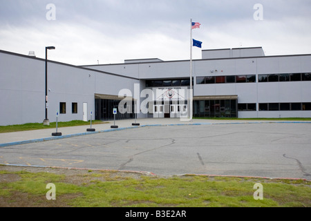 Wasilla High School, Wasilla, Alaska, USA Stock Photo - Alamy