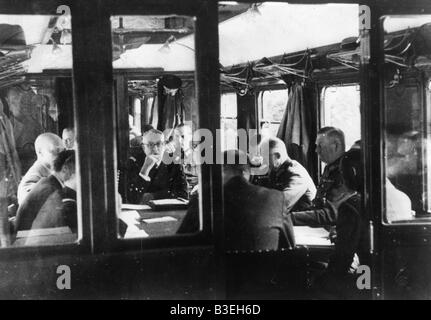 World War Two: armistice Agreement Between Germany and France, 22 June ...