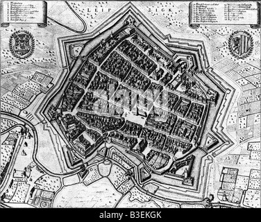 GERMANY 1618: 30 years war. Protestant & Catholic states, 1907 antique ...