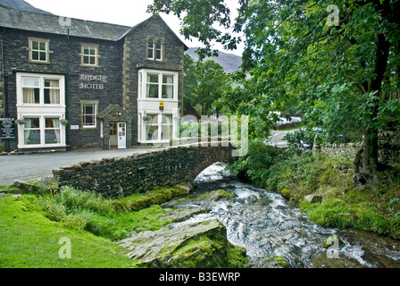 Bridge Hotel in Lake Buttermere, Lake District National Park, Cumbria ...