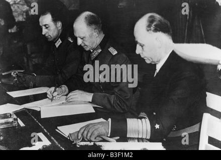 German surrender / 5 May 1945 /Photo Stock Photo - Alamy