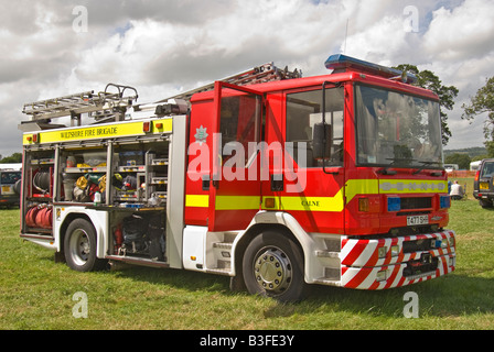Dennis Sabre fire engine Stock Photo - Alamy