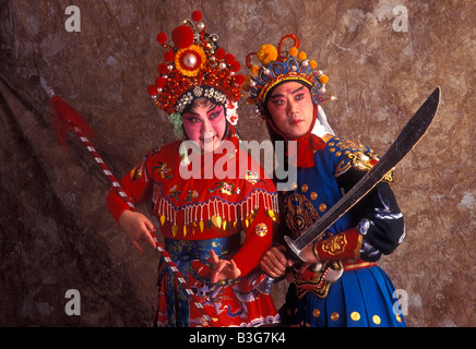 Chinese Opera, performers Stock Photo - Alamy