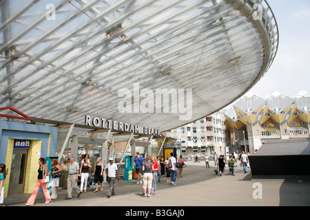 Blaak metro train station Rotterdam Netherlands Stock Photo - Alamy