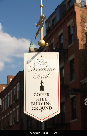 Freedom Trail sign, Boston , Signs Notices. Edmund L. Mitchell ...