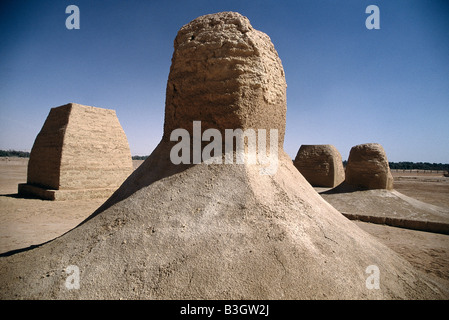 The so-called Hattia Pyramids where important people and rulers of the ...