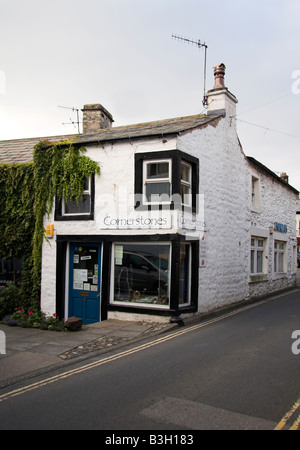 Local shops, Ingleton village, Yorkshire Dales, UK Stock Photo - Alamy