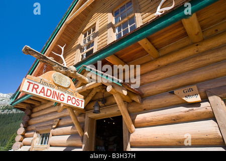 Jimmy Simpsons Trading Post in Banff National Park Stock Photo - Alamy