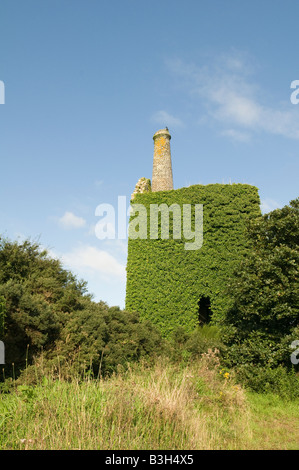 polgooth Tin mine Cornwall Stock Photo - Alamy