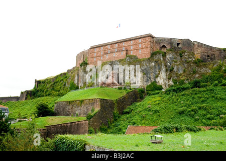 France, Territoire de Belfort, Lion and Belfort citadel Stock Photo - Alamy