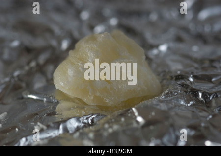 Rock of crack Cocaine Stock Photo - Alamy
