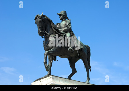 General Dufour statue, Geneva, Switzerland Stock Photo - Alamy