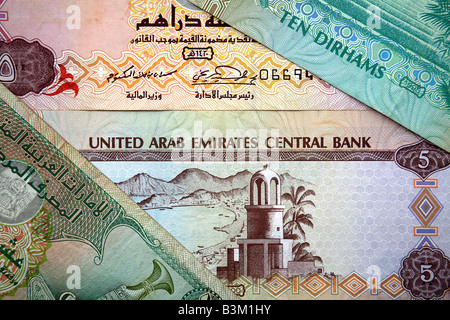 United Arab Emirates 10 Ten Dirham Bank Note Stock Photo - Alamy