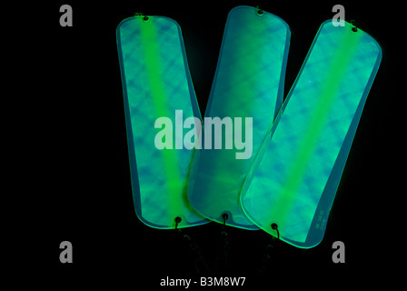 Ultraviolet sensitive fishing attractor flashers and anchovy teaser ...